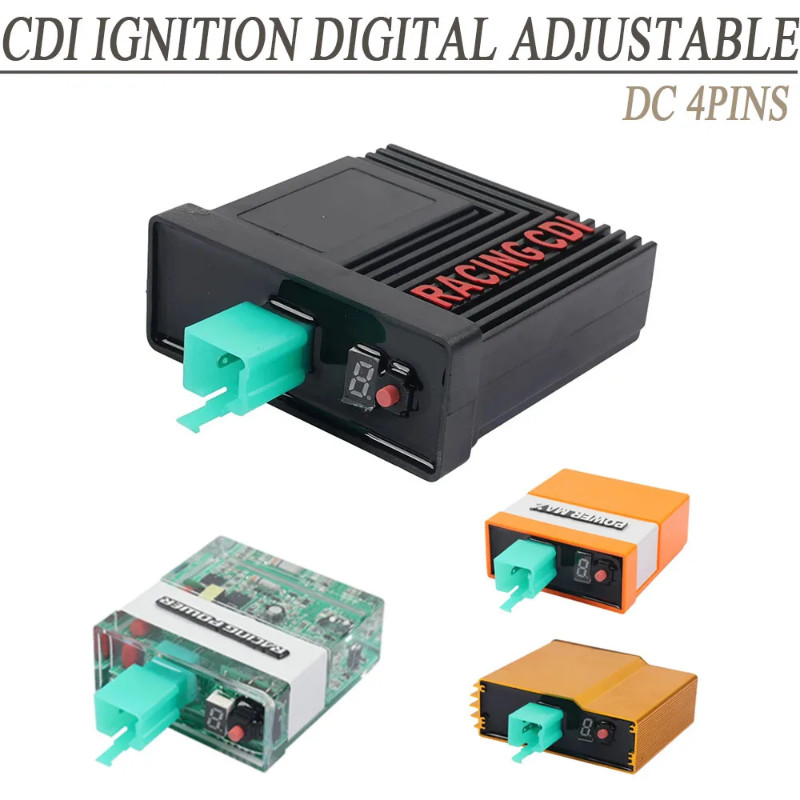 ATV CDI Ignition CDI Racing 125cc 250cc 200cc 150cc DC 4Pins Digital ...