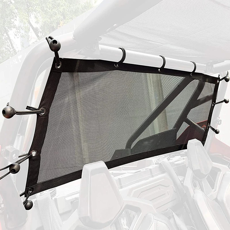 Window Net UTV Soft Rear Window Mesh Net Sun UV Protection For 2020 ...