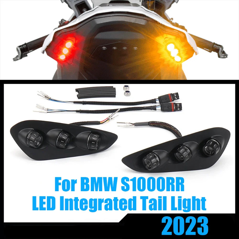 S1000RR 2023 Motorcycle In-Tail LED Integrated Tail Light For BMW ...