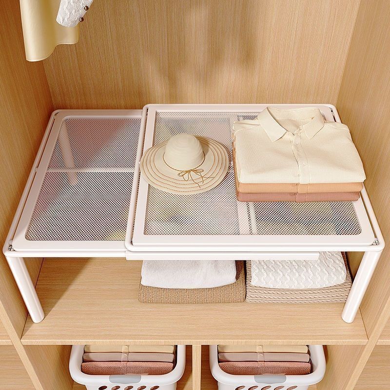 【Ready Stock】Retractable Wardrobe Layer Partition, Partition Storage ...