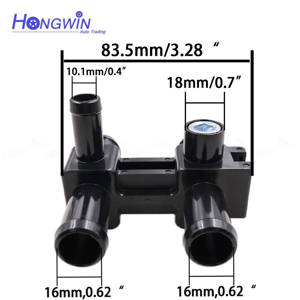 Genuine No.: 92408-4KU0A CONNECTOR HEATER HOSE For Nissan Navara NP300 ...