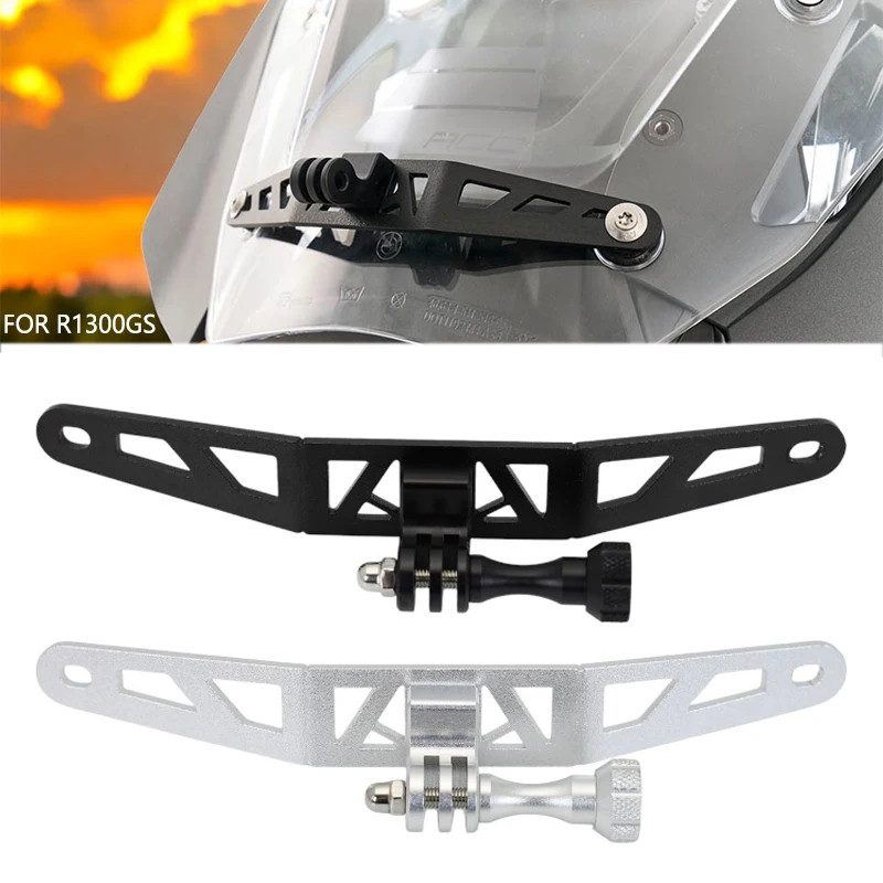 For BMW R1300GS Windscreen Recorder holder Stable Safe Camera Bracket ...