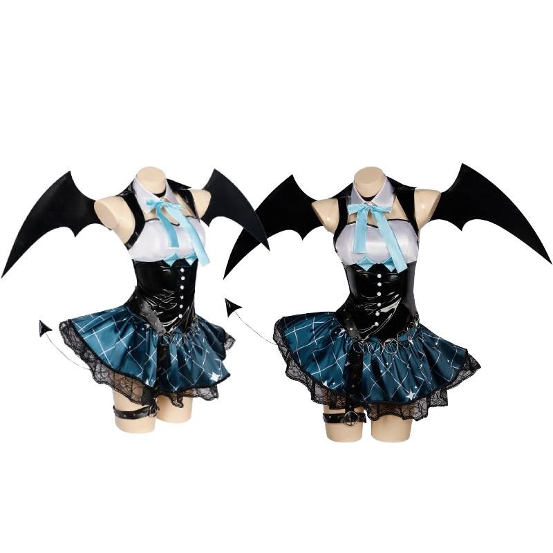 Miku Hatsune Cosplay Outfit With Polyester Fabric For Anime Conventions ...