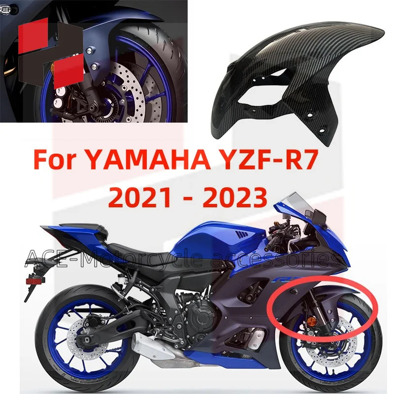 Carbon fiber paint Motorcycle Front Tire Fender Mud Guard Fairing For ...