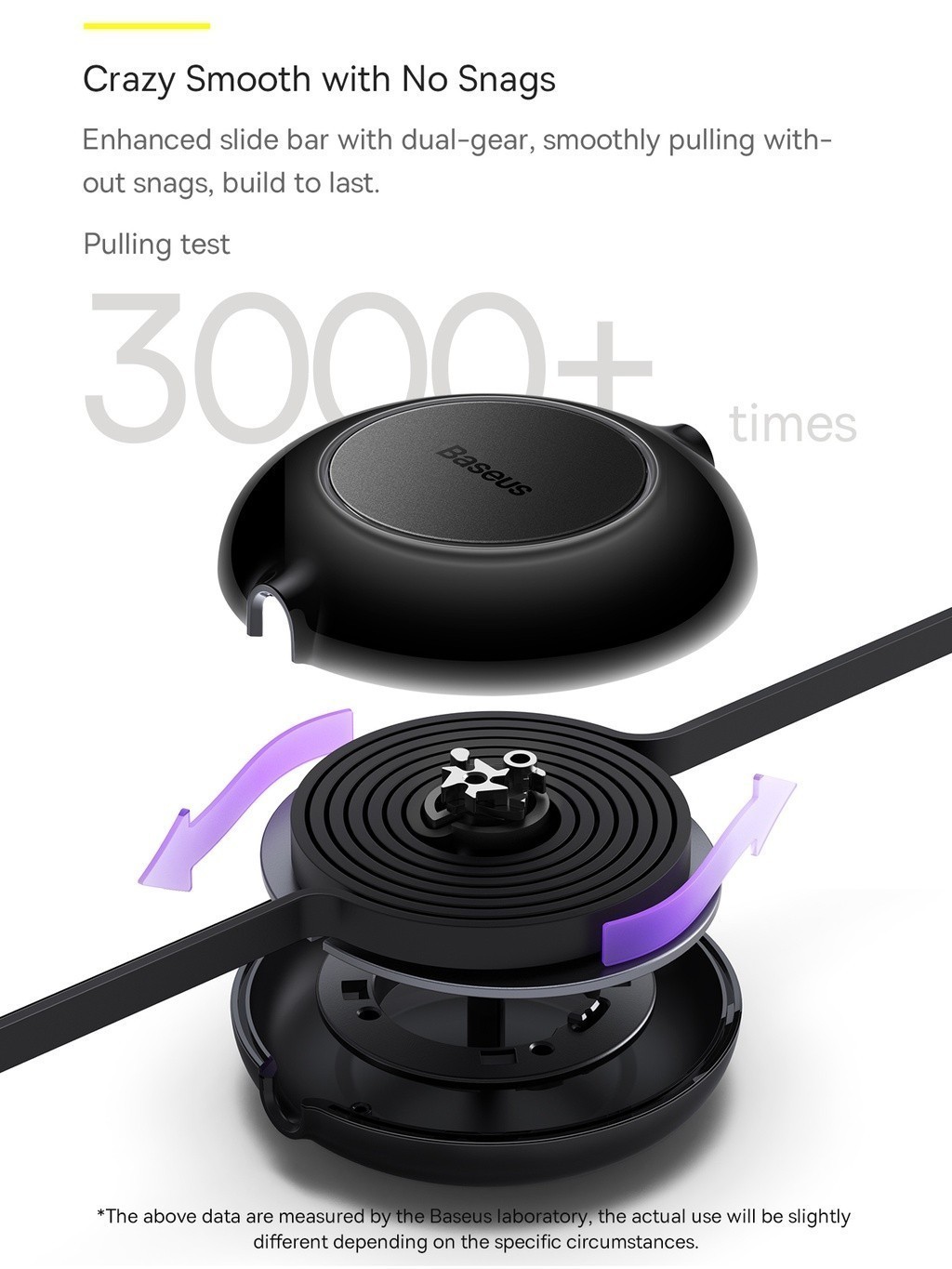 Baseus Retractable 100W 3 In 1 USB Charge Cable For Samsung Xiaomi ...