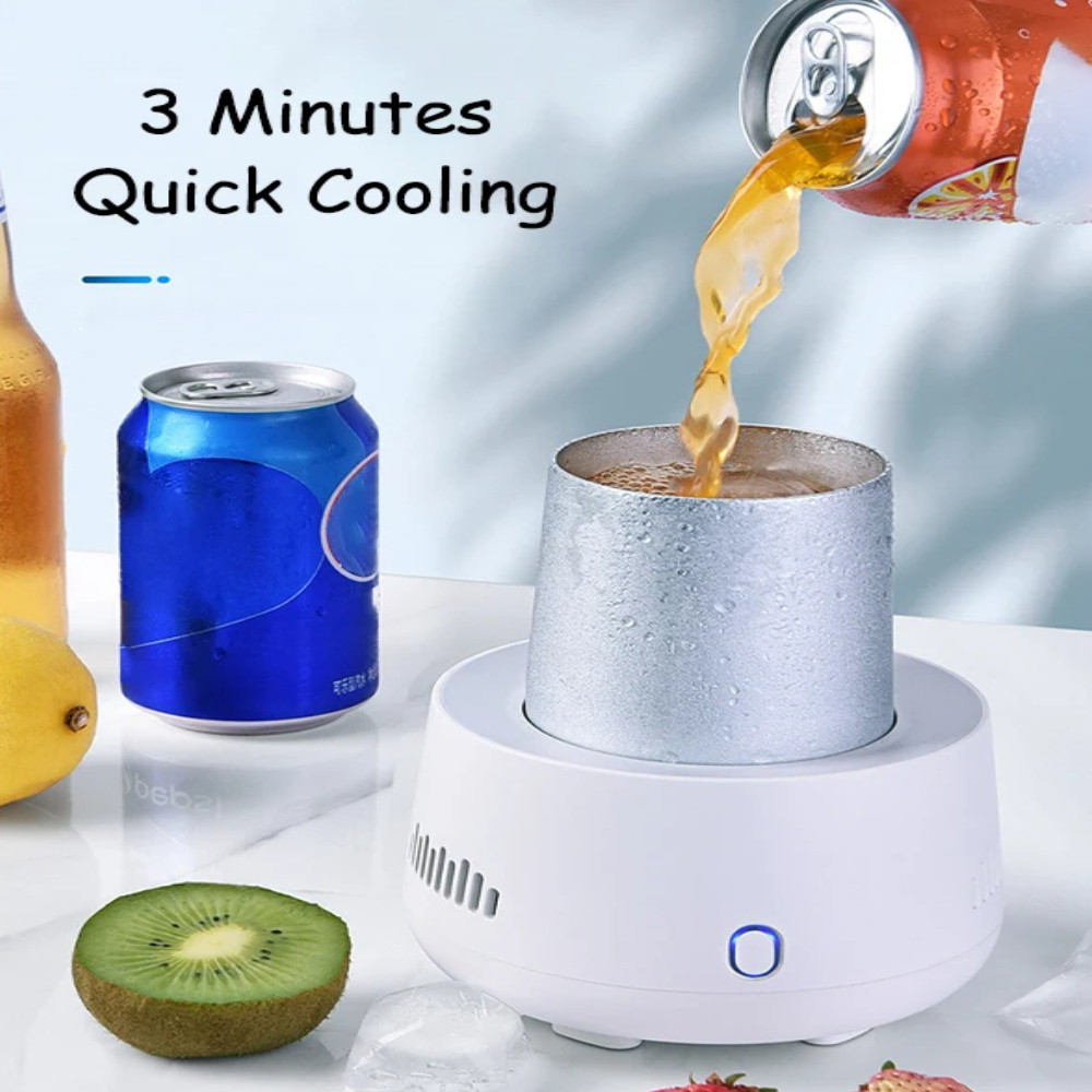 USB Refrigerator Drink Quick Cooler Cup Electric Beer Bottle Can Water ...