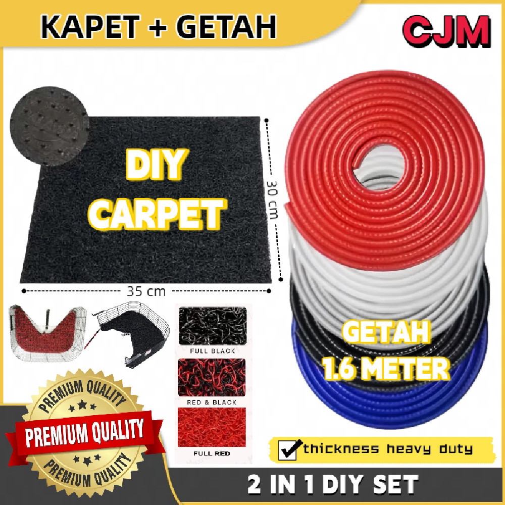 Universal Set 2 in 1 Carpet + Getah 1.6M Raga Bakul Motor | Shopee Malaysia