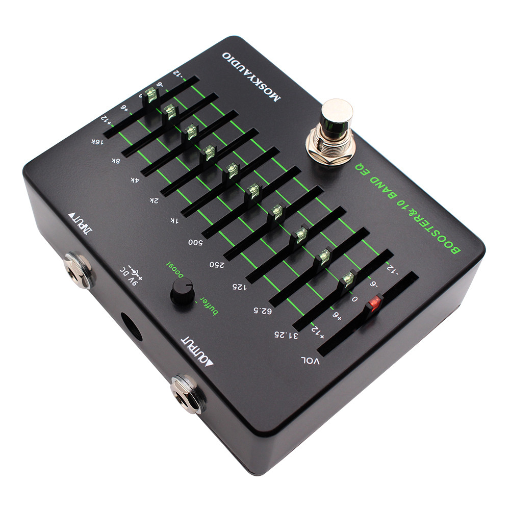 MoskyAudio BOOSTER 10 BAND EQ Guitar Bass Instrument Accessories ...