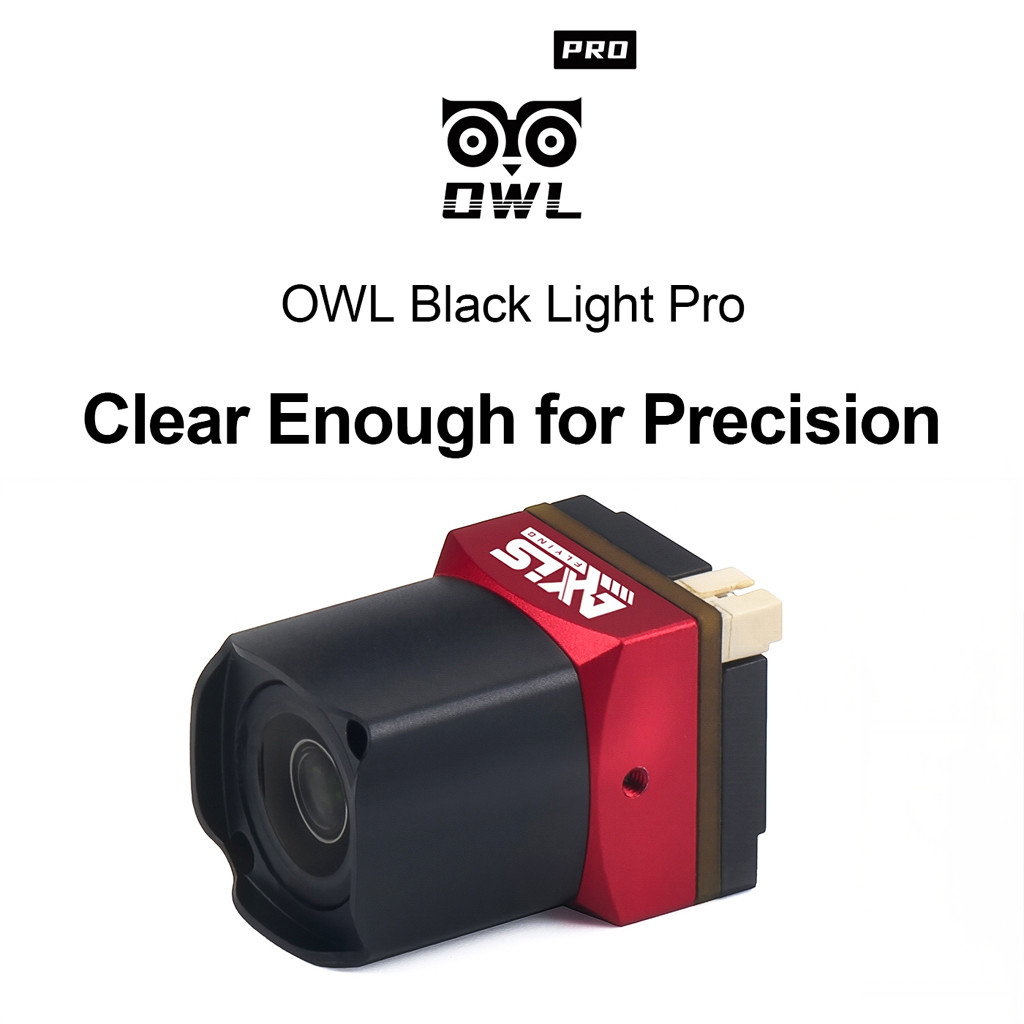 AXISFLYING OWL Black Light Pro FPV Camera 3.3mm Focal Len 1:1.8 Sensor ...