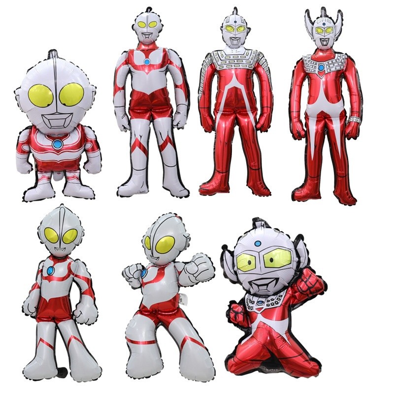 Jom Party Ultraman Theme Aluminum Foil Balloons Birthday Party ...