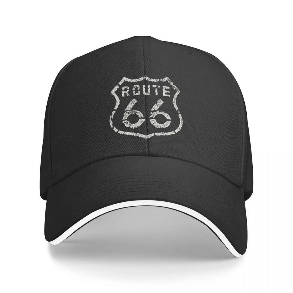 Vintage Route 66 Route 66 Windproof Cap Sun Visor Hip Hop Caps Cowboy ...