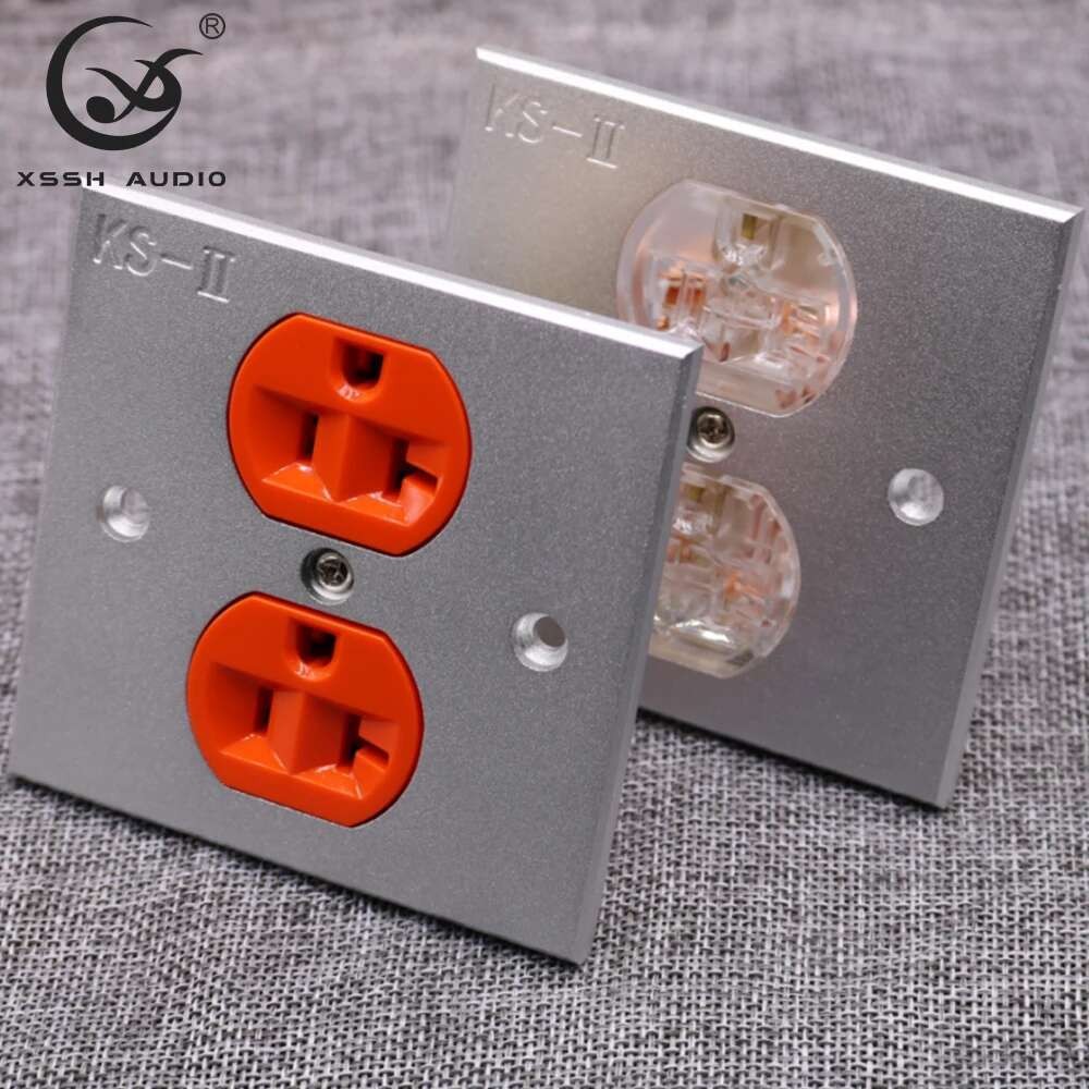 Audio accessories US Plug Connector Jack Hi-end DIY HIFI Copper Plated ...