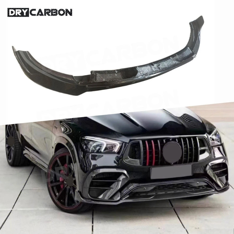 For Benz GLE Class W167 GLE63 AMG SUV 2021-2023 Car Front Bumper Lip ...