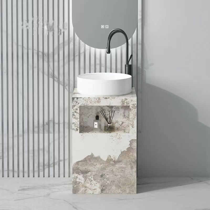 Rock Slab Designer Rock Slab Column Integrated Floor-standing Wash ...