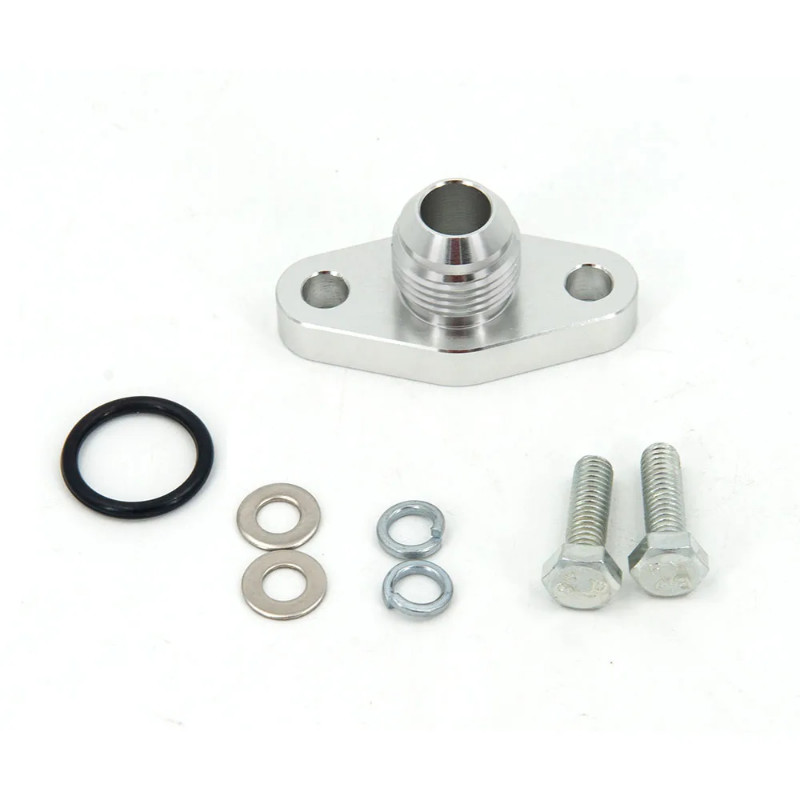 Universal Turbo Oil Return 8AN Drain Flange 38mm For KKK K03 Garrett ...