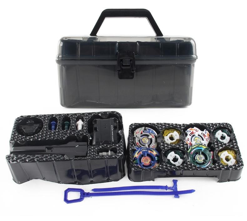 Spinning Beyblade X Beyblade Burst F753-F716 Tool box set 7pcs Multiple ...