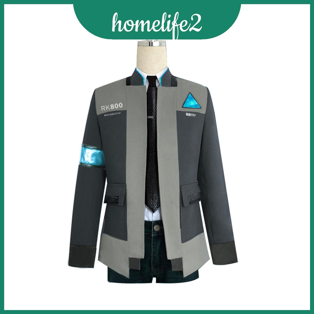 Premium Detroit Become Human Rk800 Connor Cosplay Costume Complete ...