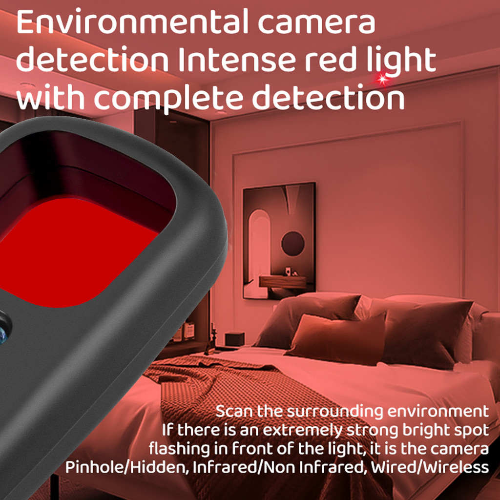 4 In 1 Camera Detector With LED Lamp Safety Alarm Device Find Hidden ...