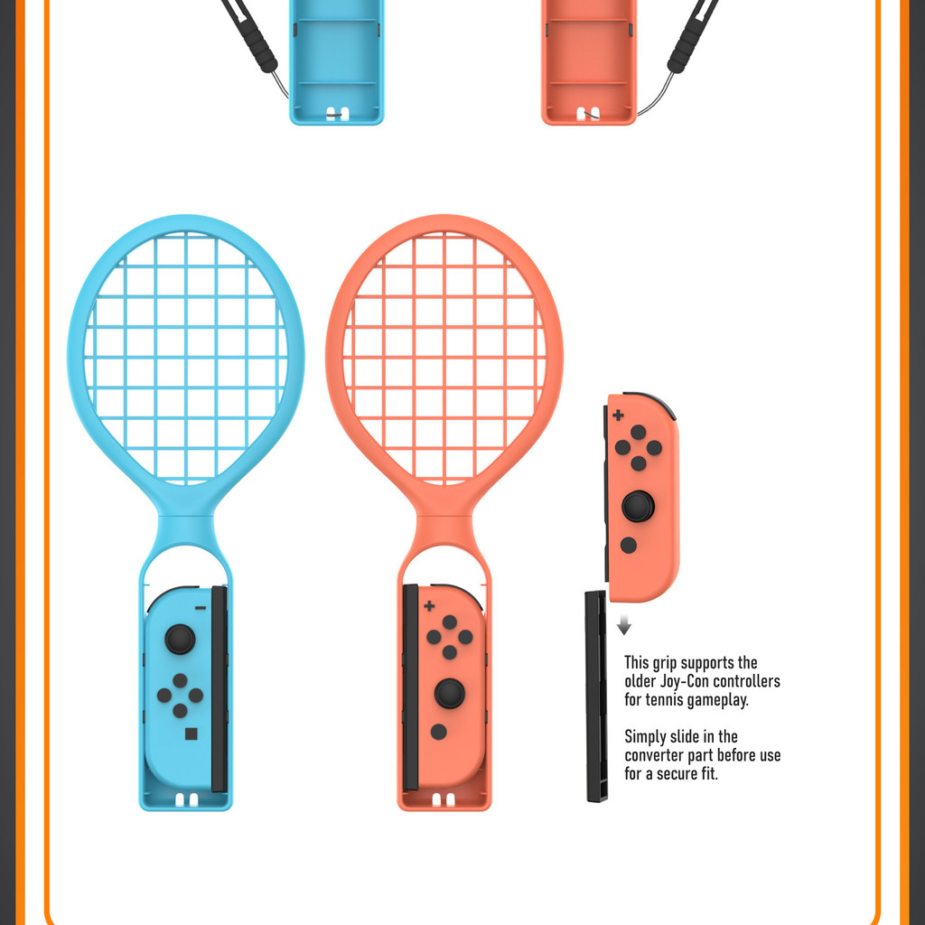 DOBE Nintendo Switch 2 Switch OLED/V1&V2 Tennis Racket Grip Joy Con ...