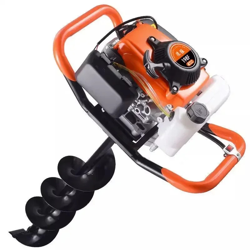 NEW Electric Gasoline-electric Ground Drilling Machine Soil Drilling ...