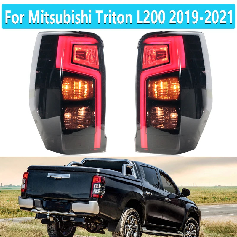 Tail Light For Mitsubishi Triton L200 2019 2020 2021 Car Rear Tail Lamp ...