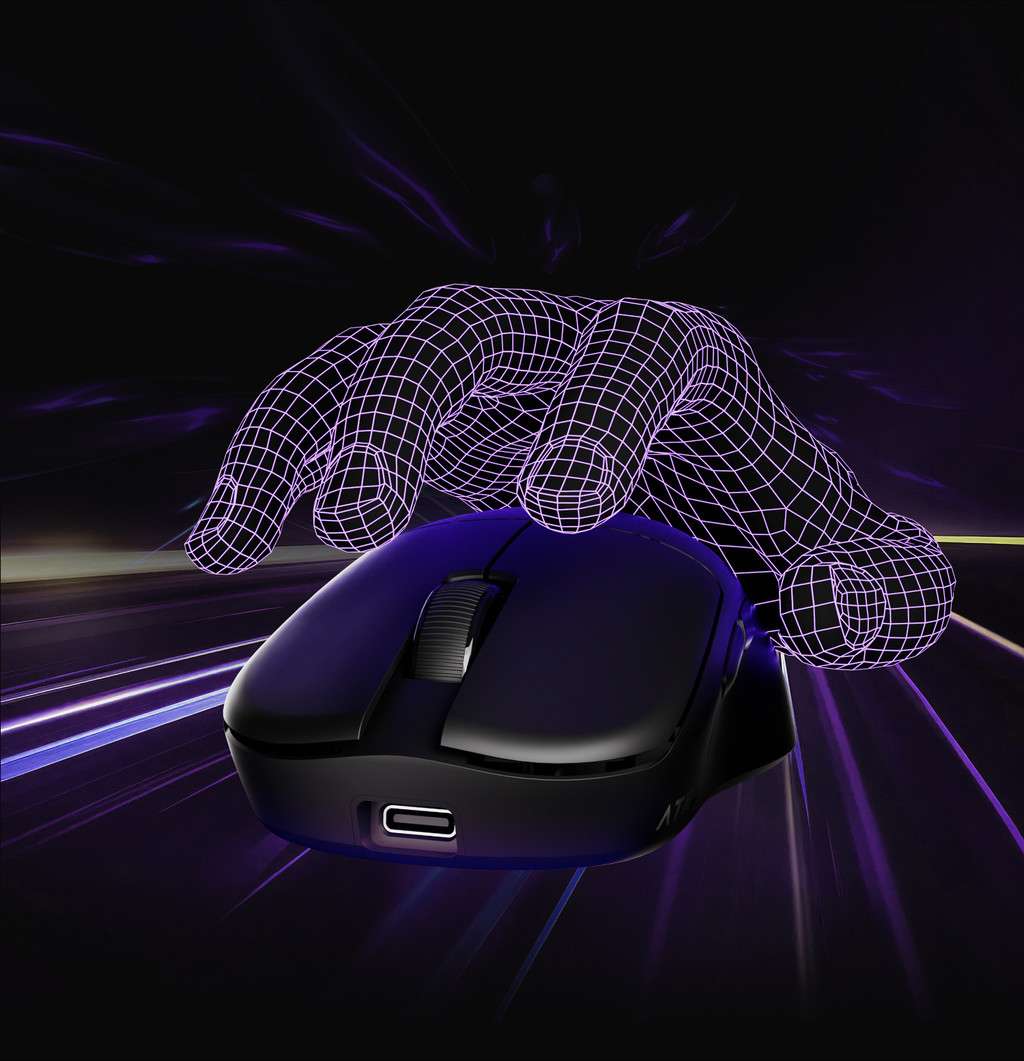 ATK Blazing Sky U2 Series Lightweight Wireless Bluetooth Mouse E-sports ...