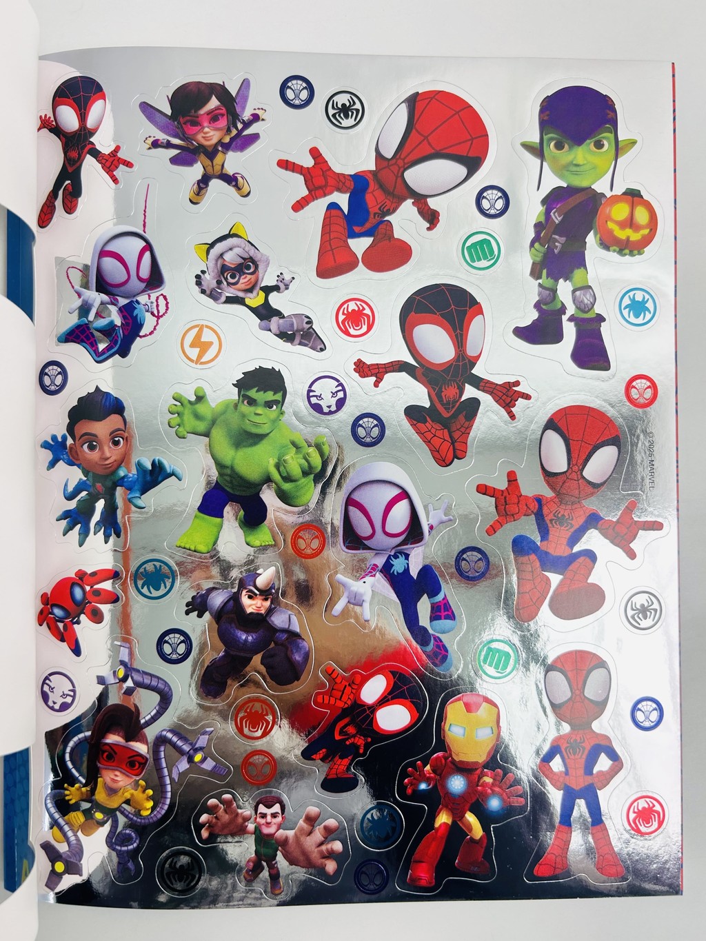 Marvel Spidey & Amazing Friends Giant Sticker Book For Kids With Fun ...