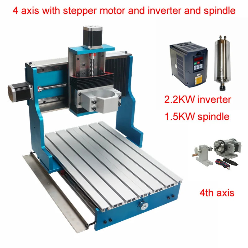 CNC Frame 6040 Linear Guideway Rail DIY Metal Engraving Drilling ...