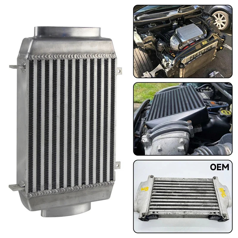Aluminum Bar & Plate Upgrade Top Mount Turbo Intercooler Fits for BMW ...