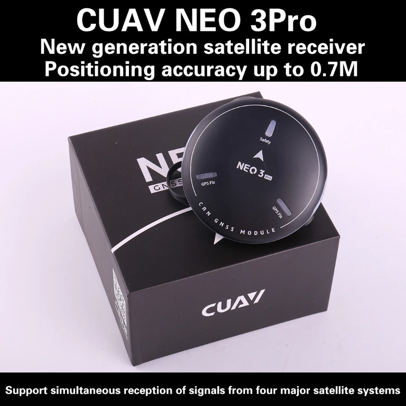 CUAV New NEO 3 PRO GNSS U-BLOX Module PIX Flight Controller Pixhawk ...