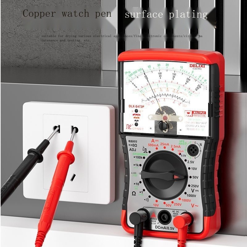 Electrical Pointer Multimeter Voltage Current Resistance On And Off ...