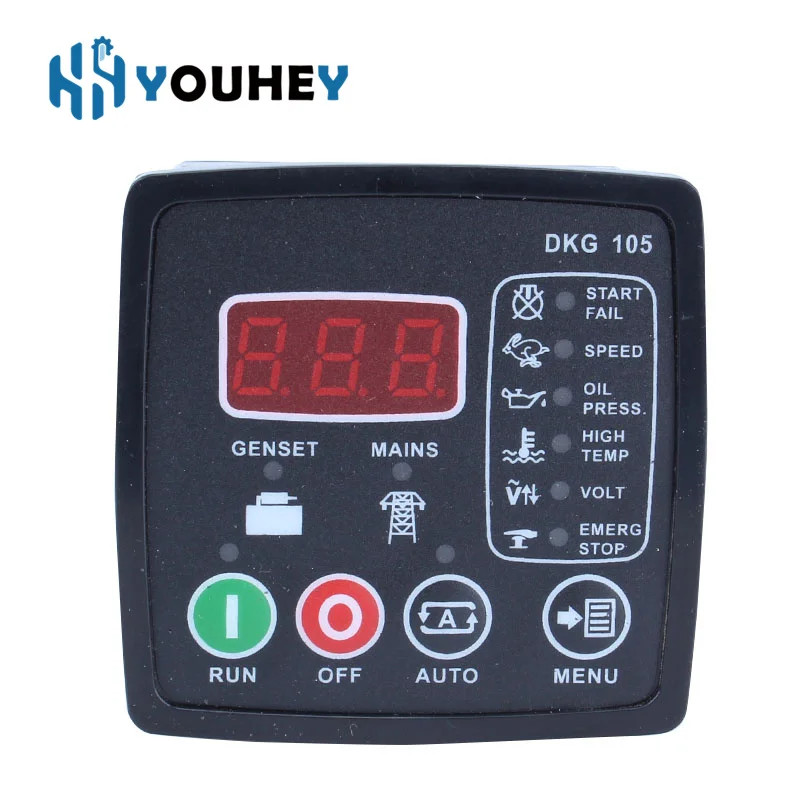 DATAKOM DKG105 Generator Engine Controller Auto Start Stop Diesel Engine Controller Module Panel ...
