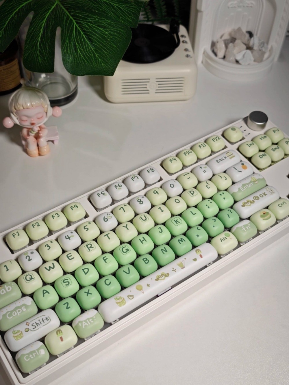 Summer Dessert Keycap MOG Profile 140 Keys PBT Dye Sublimation Kawaii ...