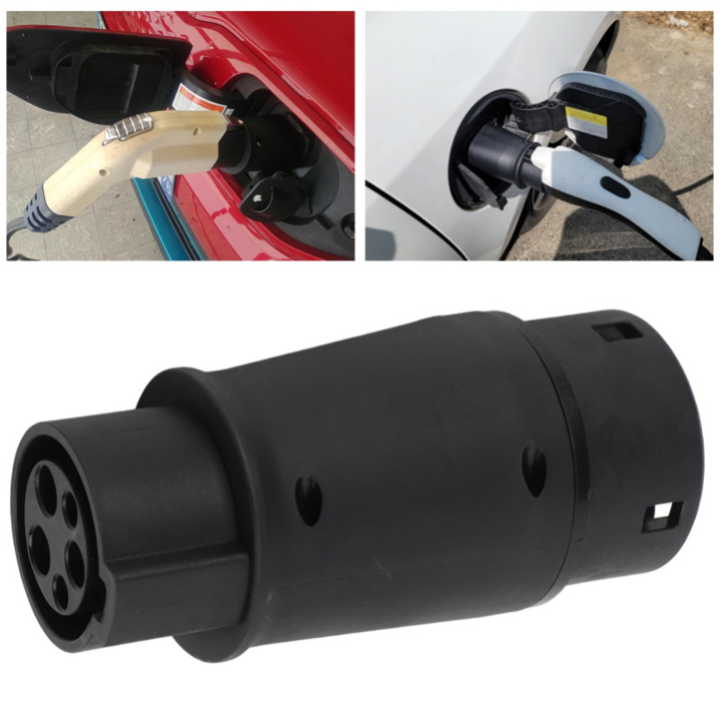 EV Charging Adapter Flame Retardant Universal EV Connector ...