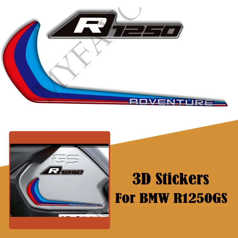 NEW For BMW R1250GS R1250 R 1250 GS GSA HP Tank Pad Protector Stickers ...