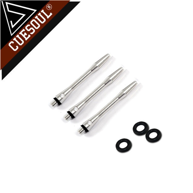 CUESOUL 3PCS 41mm Darts Shafts Aluminum Nylon 2BA With Steel O Ring ...