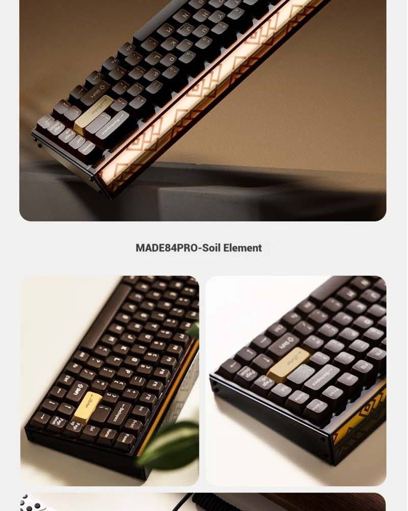 MelGeek MADE68 PRO Magnetic Axis Keyboard TTC Magneto Axis wired ...