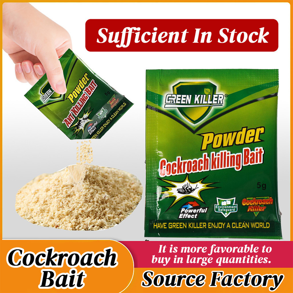 Local Spot 50 Pack Strong Roach Killer Bait 5g Fast Acting Cockroach ...