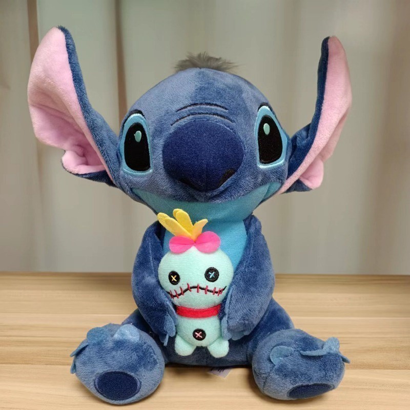 Kawaii Disney Stitch Plush Doll Toys Anime Lilo & Stitch Stuffed Doll ...