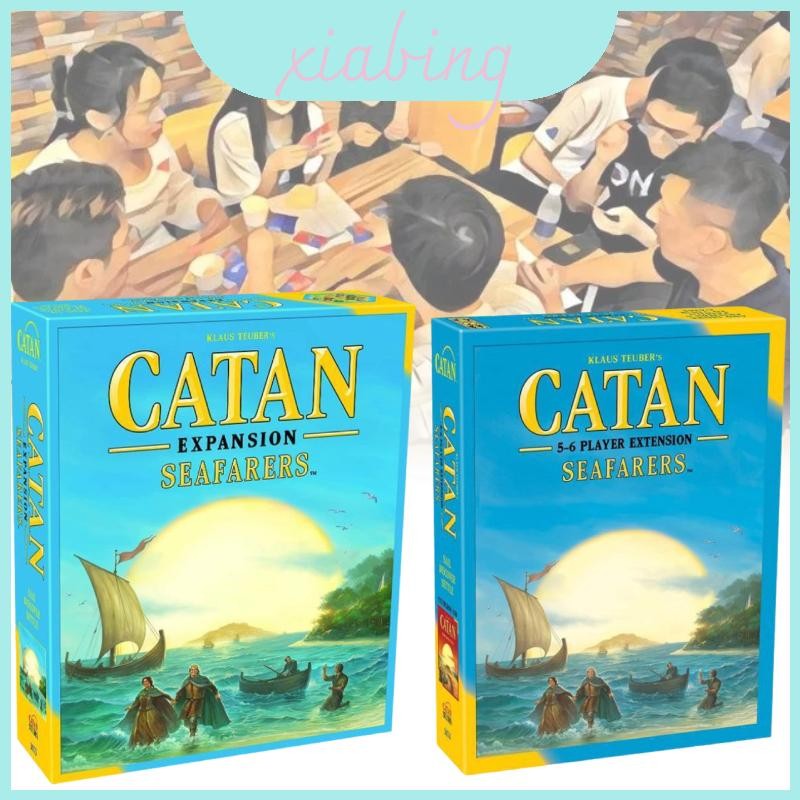 Catan English Exciting Island Board Game 5th Edition 5-6 Player Party ...