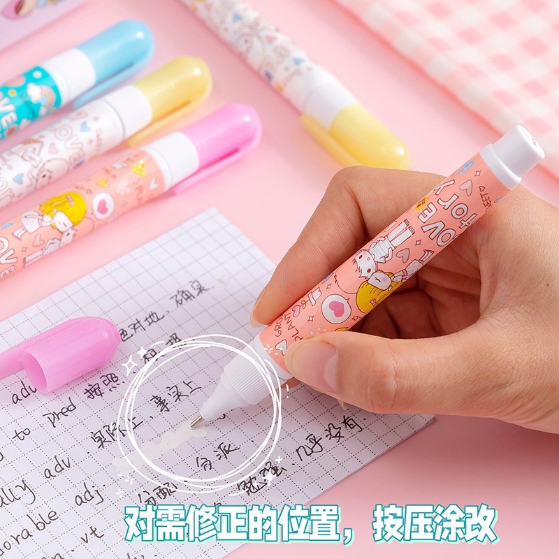 SayYes Pen Cecair Quick Drying Liquid Correction Pen Correction Fluid ...