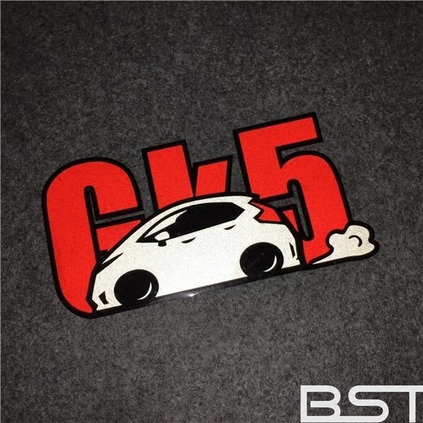 Honda's New FIT GK5 Reflective Sticker Fit Fuel Tank Cover Modified Car ...