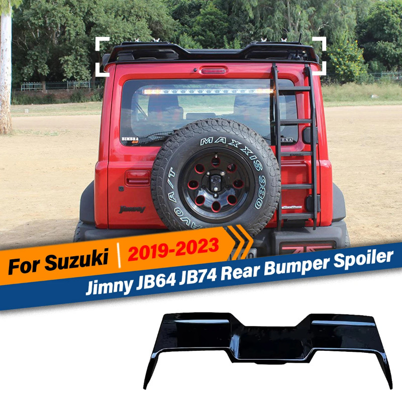 For Suzuki Jimny JB64 JB74 2019 2020 2021 2022 2023 Rear Roof Lip Trunk Tail Wing Top Spoiler ...