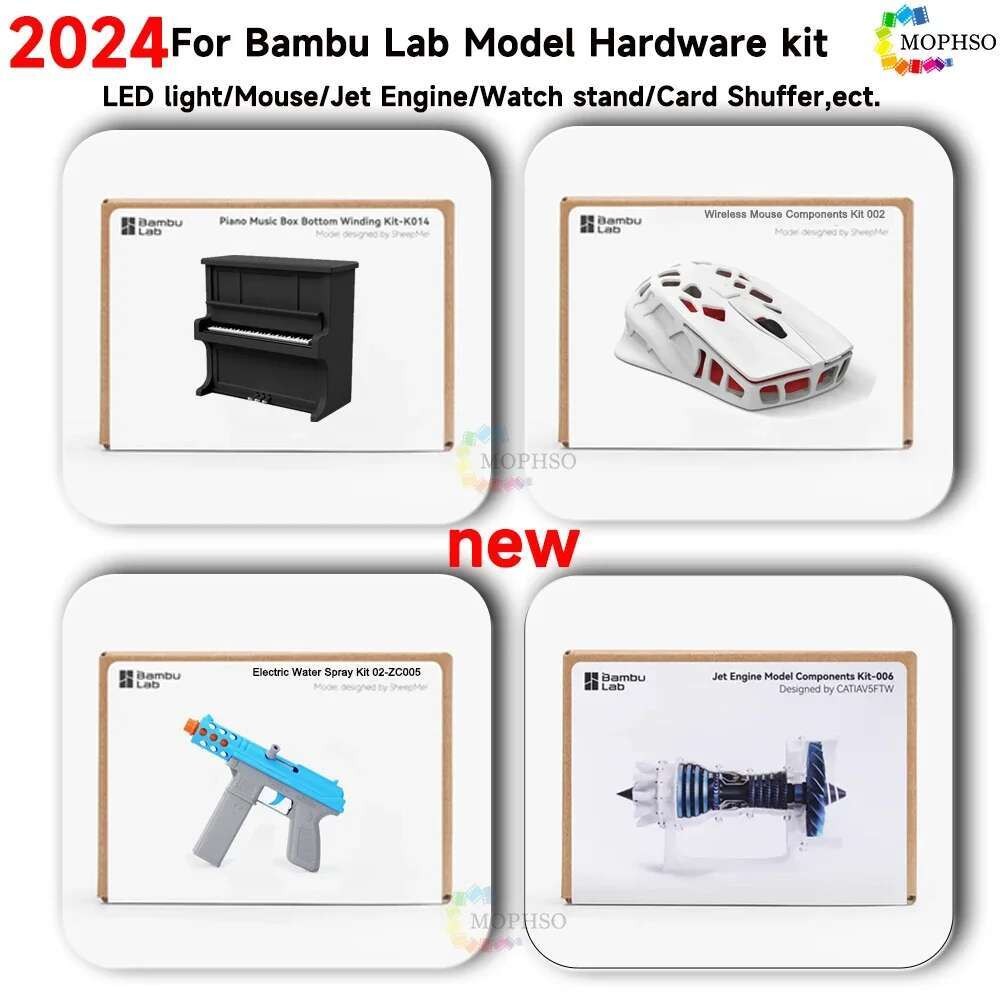 For Bambu Lab Mouse Kit Hardware Bambu Lab Wireless Mouse 002 Diy Model ...