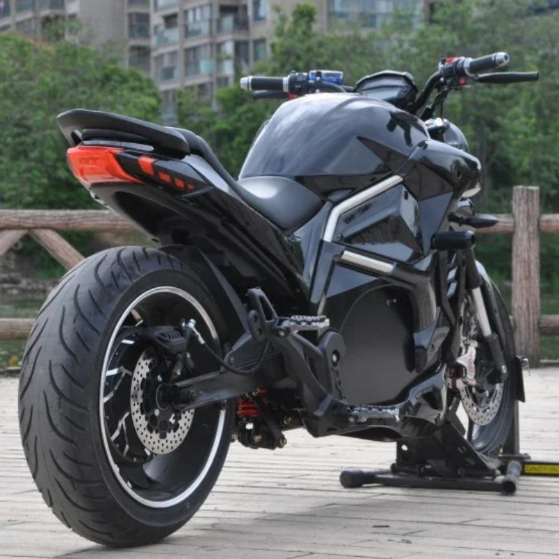 Electrical Racing Moto 5000W max speed 100km/h Heavy electric ...