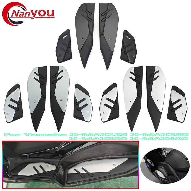 Motorcycle Skidproof Pedal Footrest Footpads For Yamaha XMAX 125 250 ...