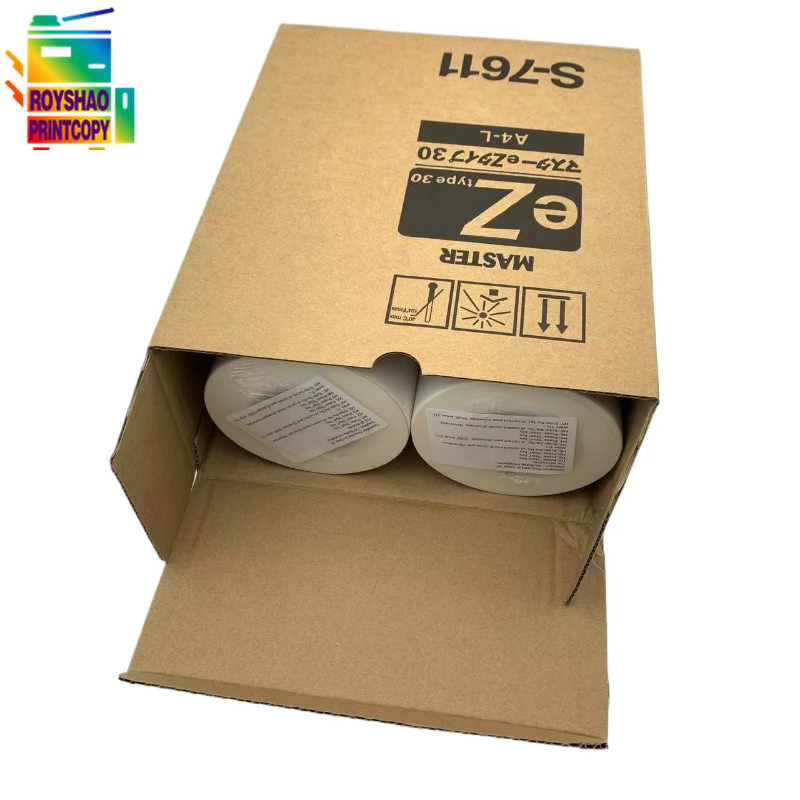 2 Rolls/Ctn S-7611 EZ Type 30 A4 Paper Master Roll for RISO EZ200 EZ201 ...
