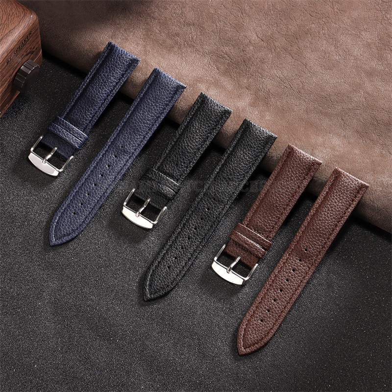 Soft Leather Retro Watch Strap 12mm 14mm 16mm 18mm 20mm 22mm Universal ...