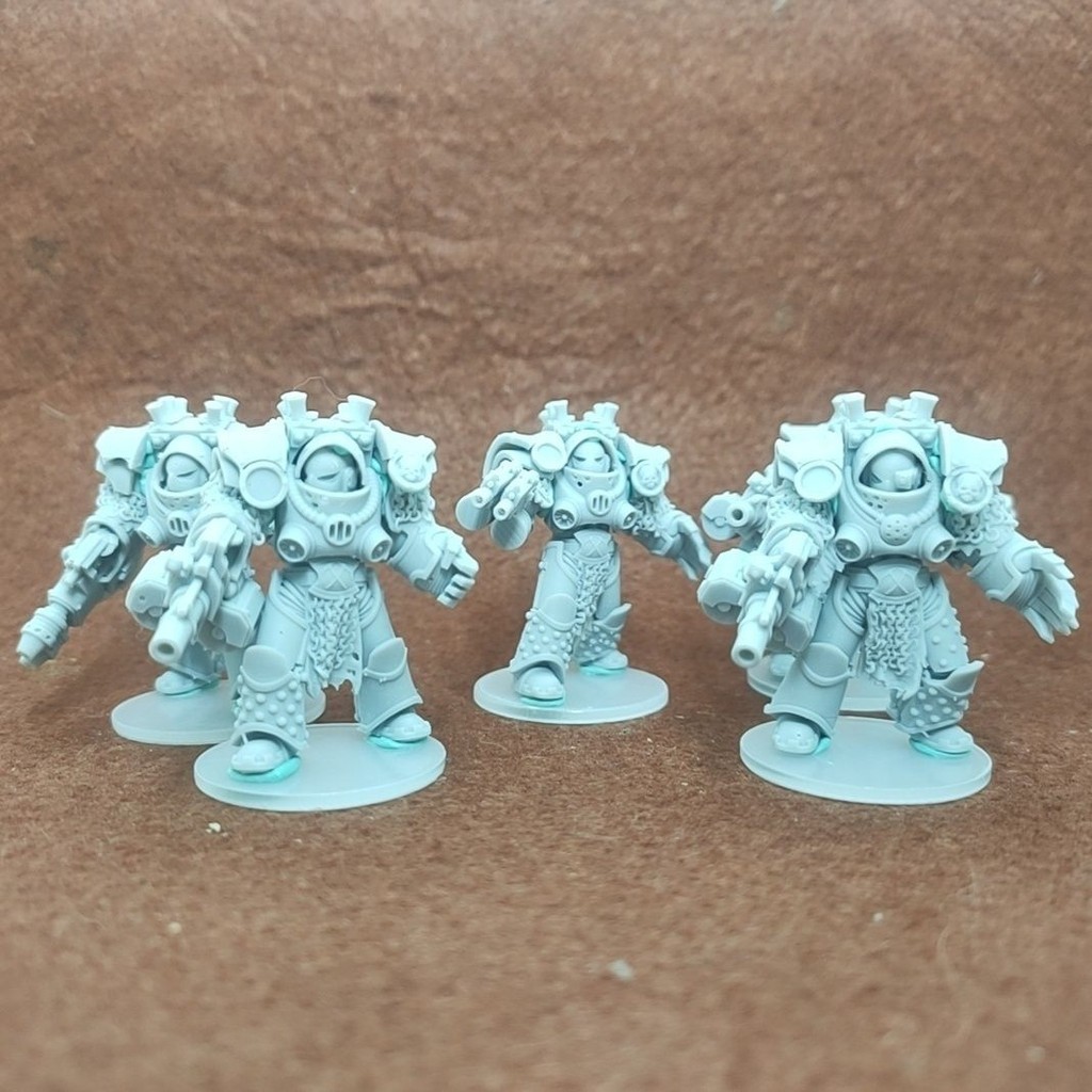 [Warhammer] Light Curing Printing Chess Piece White Model Death Guard ...