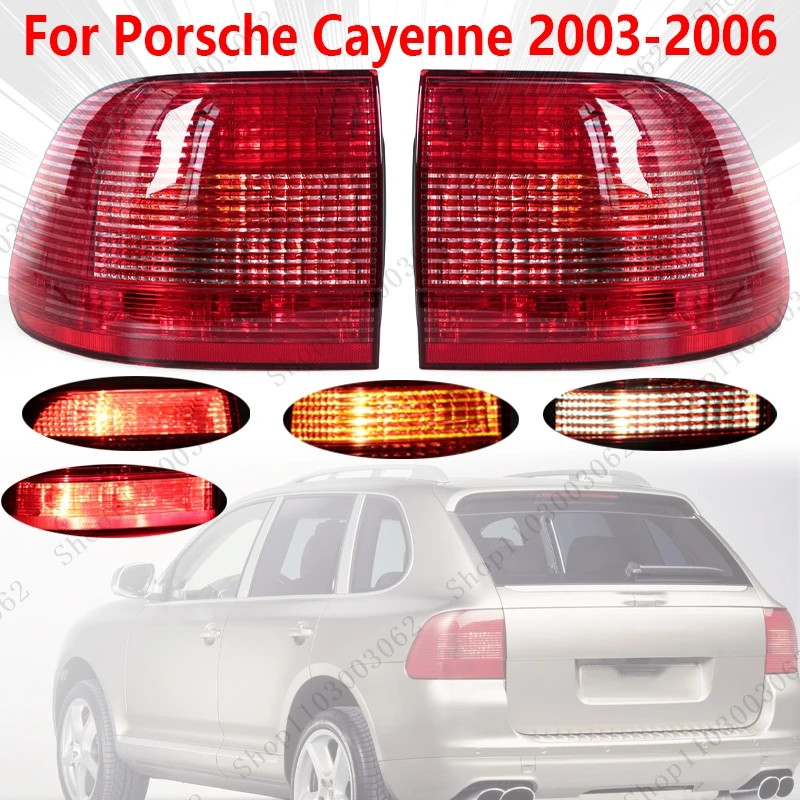 For Porsche Cayenne 2003 2004 2005 2006 Car Rear Bumper Tail Light ...